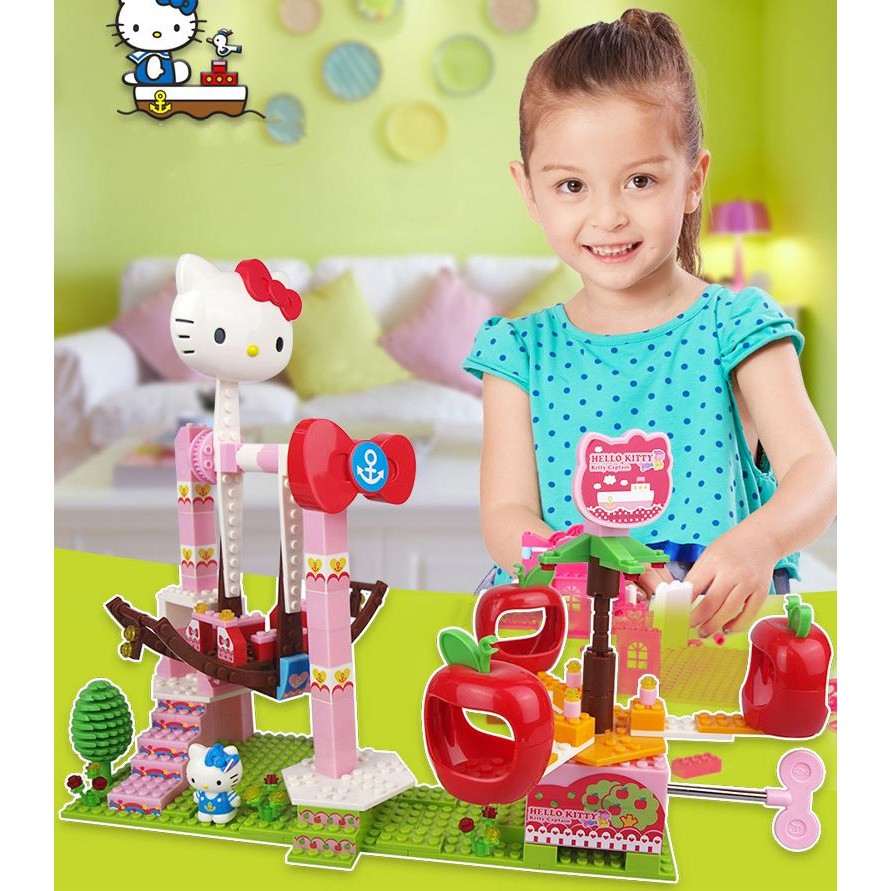 Hello Kitty Kitty-Captain Lego Pirate Ship | Shopee Singapore