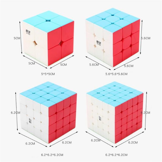 QIYI/SPEED CUBES CUBE PUZZLE FOR BEGINNER (2x2/3x3/4x4/5x5) | Shopee ...