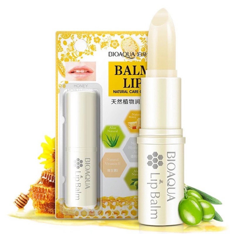 BIOAQUA Honey Moisturizing Lip Balm | Natural Care & Hydration | Shopee ...
