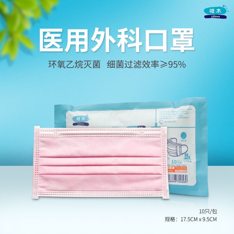 Surgical Medical face mask - Premium Quality (pink, purple, green ...