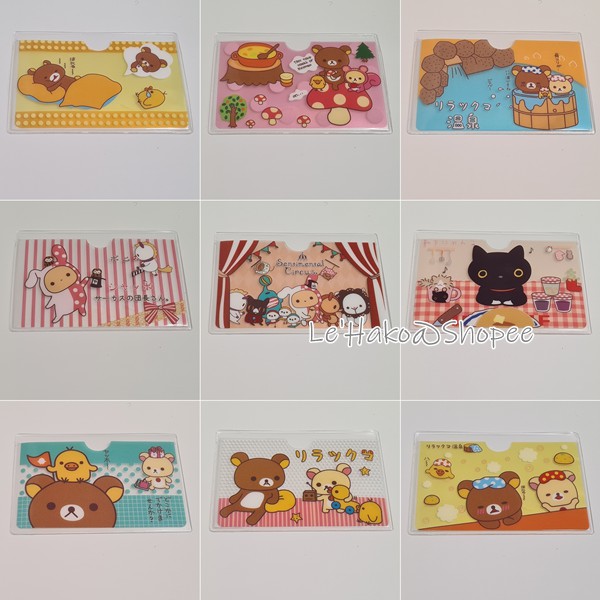 Cartoon Ezlink Card Holder Protector Two Card Slot | Shopee Singapore