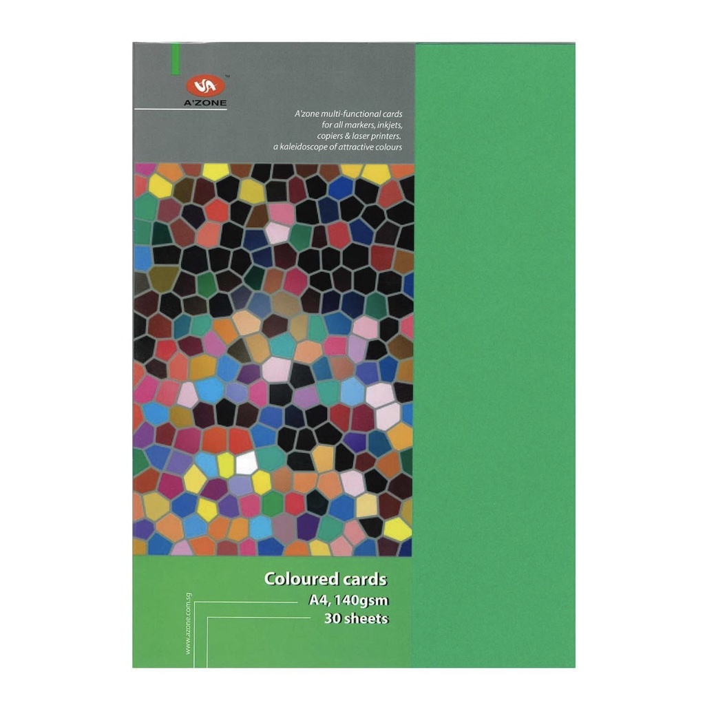 Azone A4 Coloured Cards | Shopee Singapore