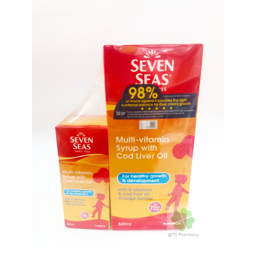 Seven Seas Multivitamin Syrup 100ml / 500ml | Shopee Singapore