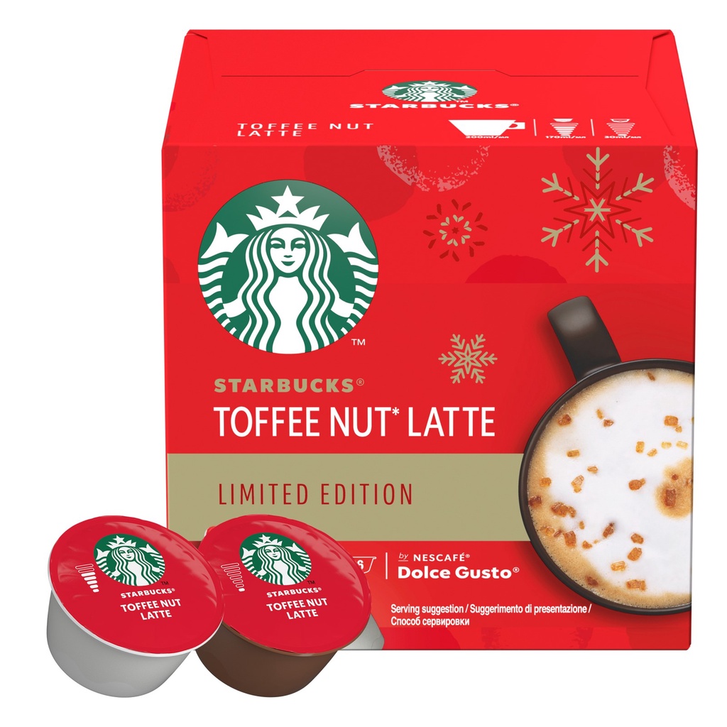 Starbucks Toffee Nut Latte By Nescafe Dolce Gusto (6s) | Shopee Singapore