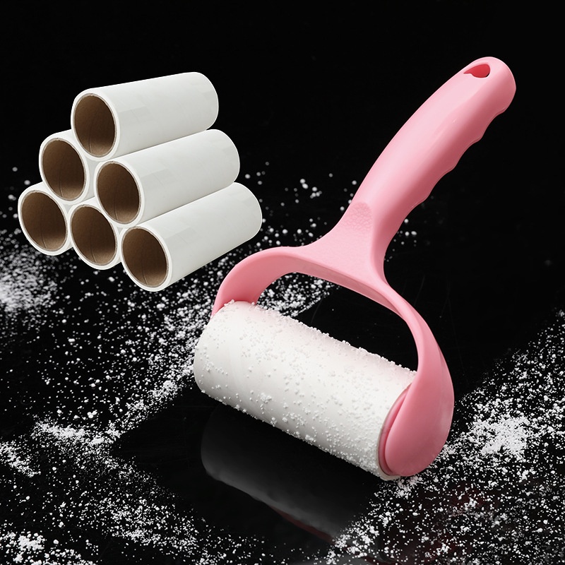 Clothing Sticky Roller Sticky Dust Paper Tearable Adhesive Brush ...