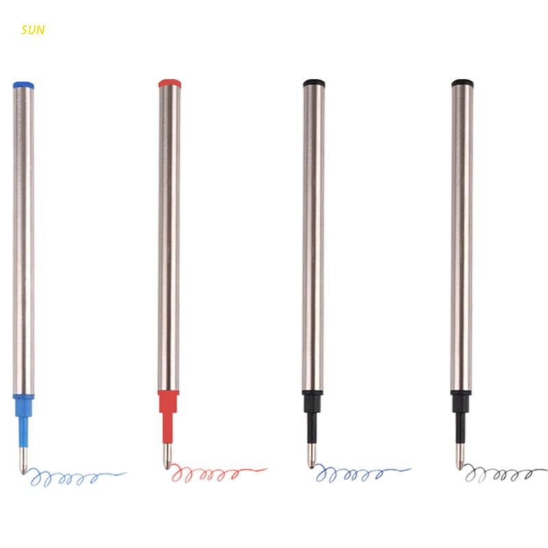 SUN 5 Kit Retractable Ballpoint Pen Refills Blue/Red/Black Ink Pen ...