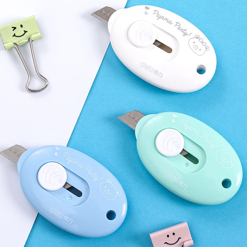 Deli Mini Cute Knife Portable Knife Cutter | Shopee Singapore