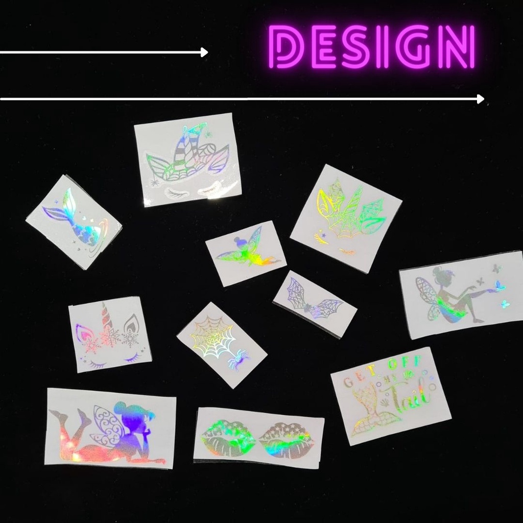 Holographic Unicorn Vinyl Decal Sticker | Shopee Singapore