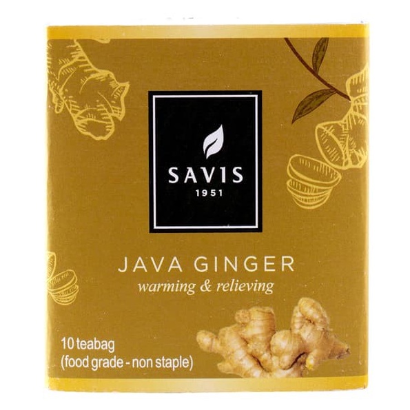 Savis Tea Java Ginger 40gr - Brewed Tea | Shopee Singapore