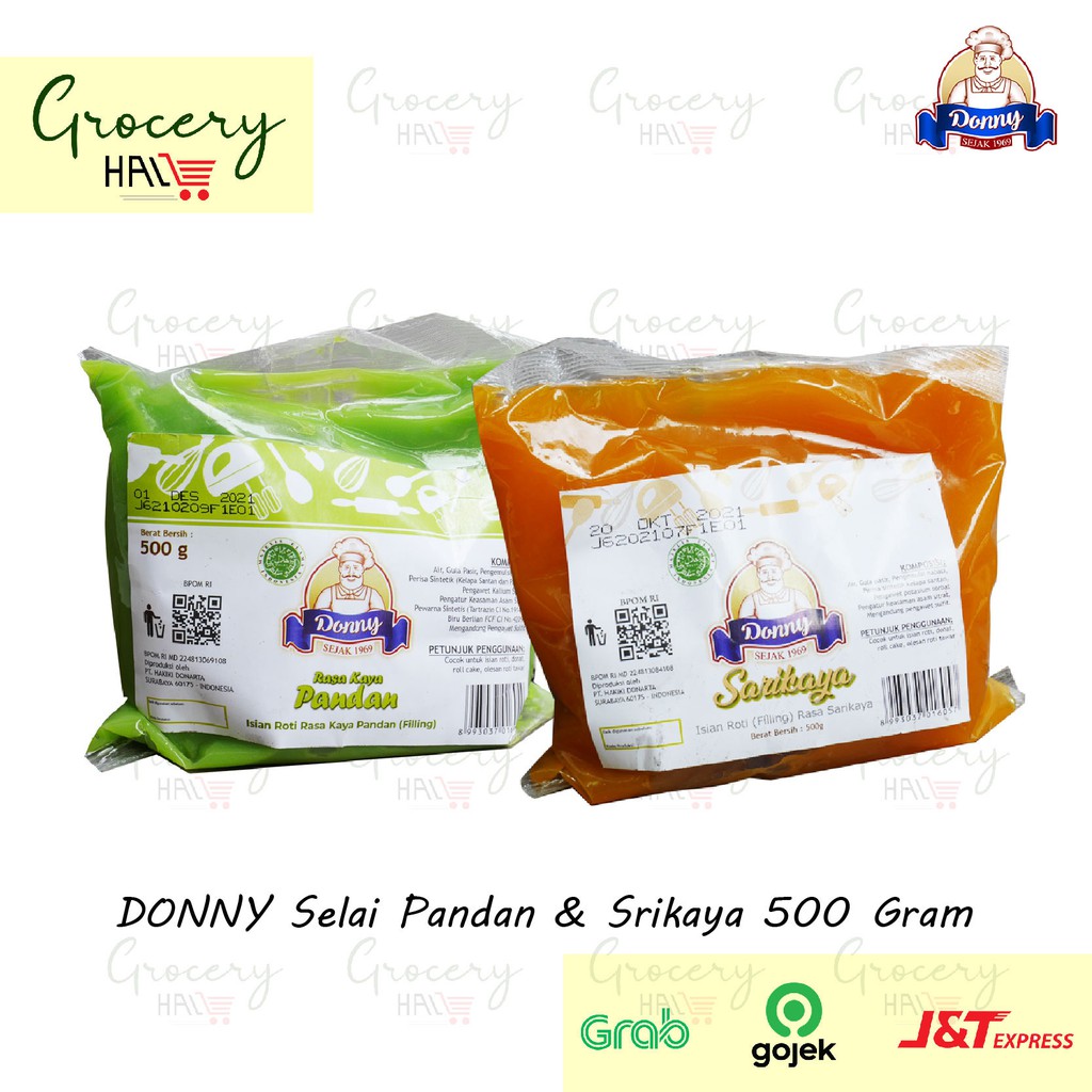 DONNY PANDAN JAM - SARIKAYA JAM SRIKAYA/ 500 GRAMS | Shopee Singapore