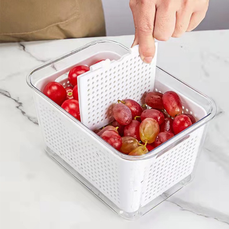 【SG Stock】Food Storage Container Food organizer Fridge High-capacity ...