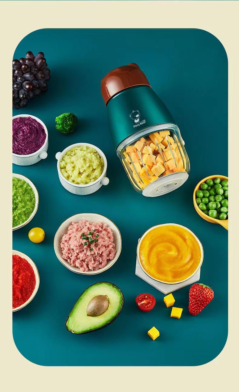Blender baby Mini Blender Electric Machine Wired Baby Food Grinder ...