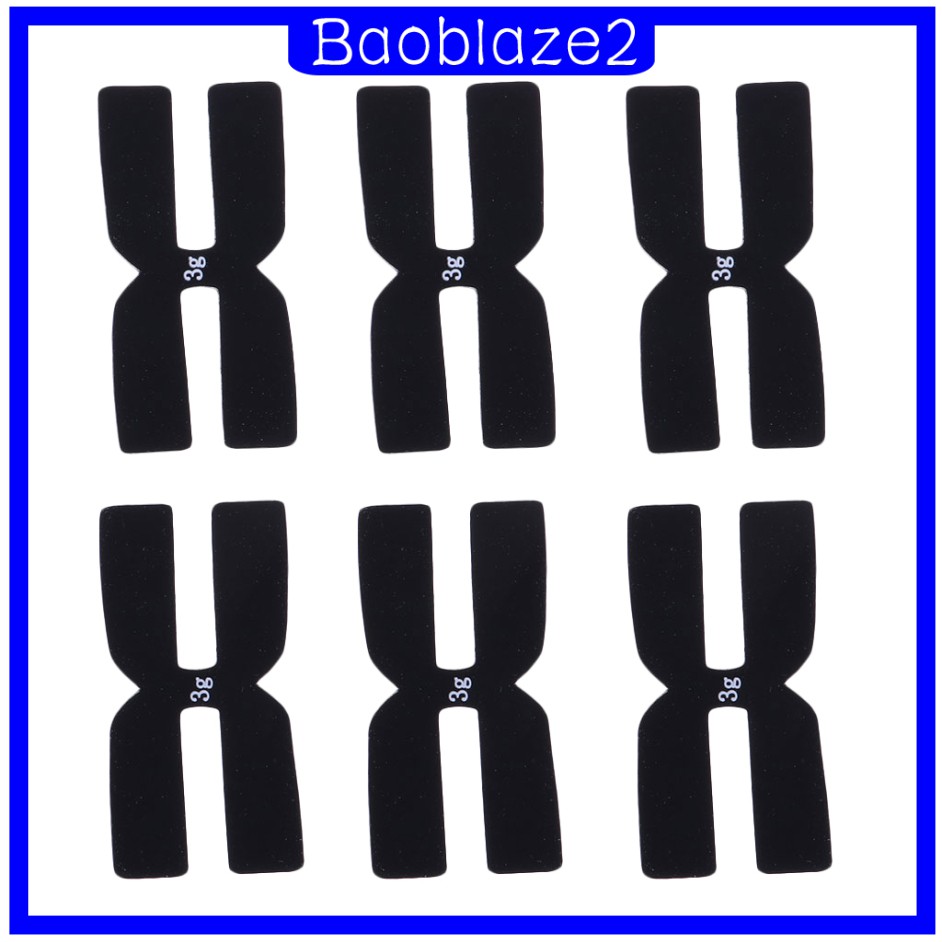 6X Weighted Silicone Tape Weight On Tennis Racket Racquet 3g | Shopee ...