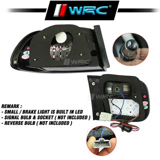Sonar Honda Civic EG SR3 SR4 EG6 EG9 1992 - 1995 2 / 4 Door Led Tail Lamp | Shopee Singapore