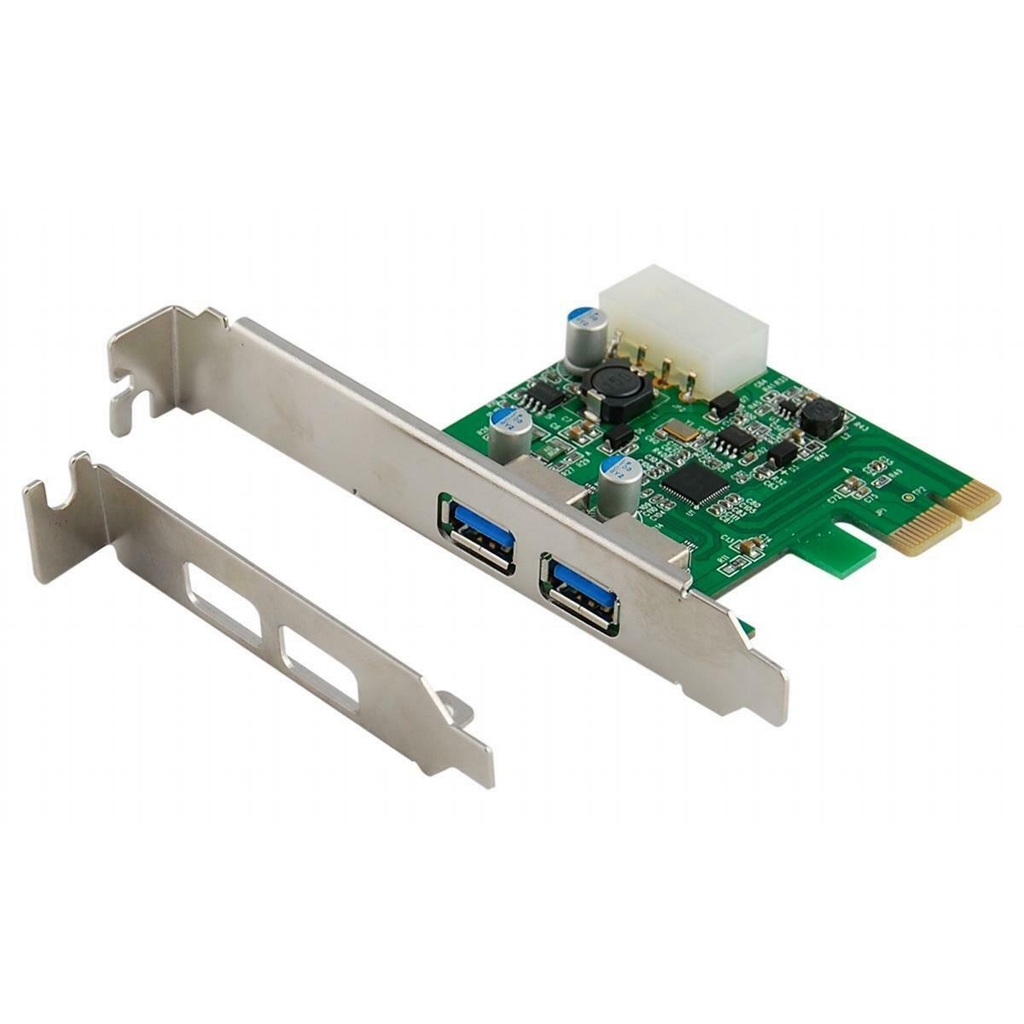 USB 3.0 2 Port or 4 Port PCI Express Card with or without extra Low ...