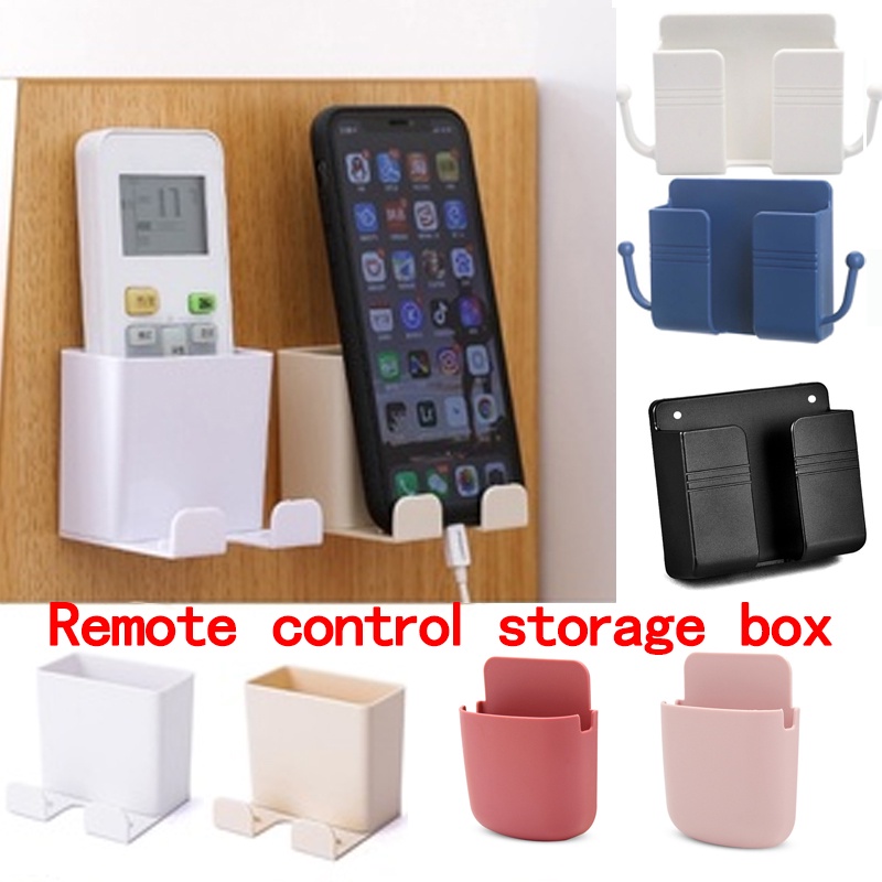 Mobile phone remote control storage boxHolder Air conditioner remote ...