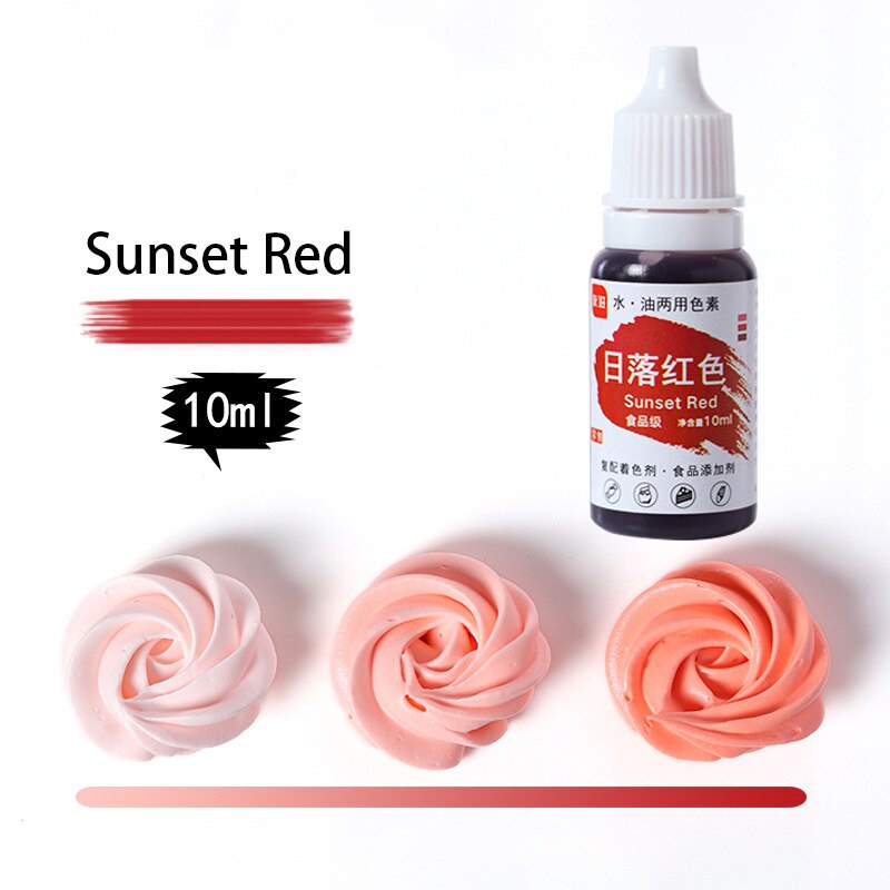 24 Colors Edible Pigment Macaron Cream Food Coloring Colouring Set ...