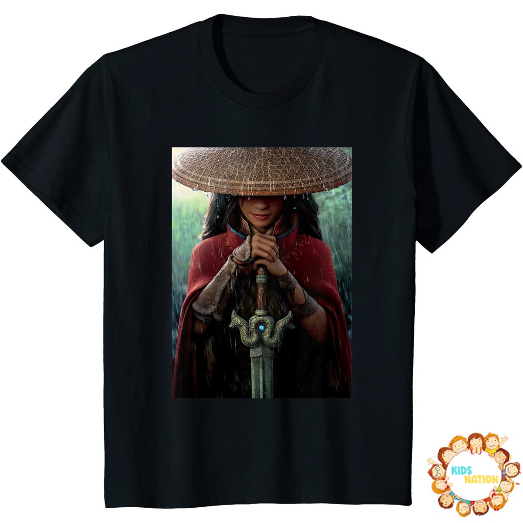 Disney Raya Children's Clothes And The Last Dragon Raya Movie Poster T ...