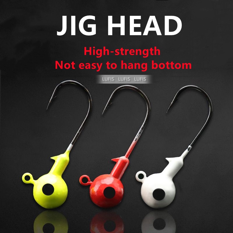 5PCS Soft Plastic Lure Hooks 3.5g 5.0g 7.0g 10.0g 14.0g Luminous ...