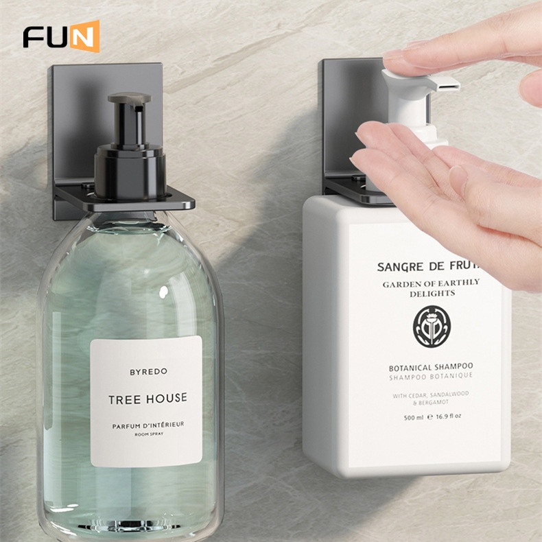 [FUN] Shower Gel Storage Perforation-Free Bathroom Hanger Hand ...