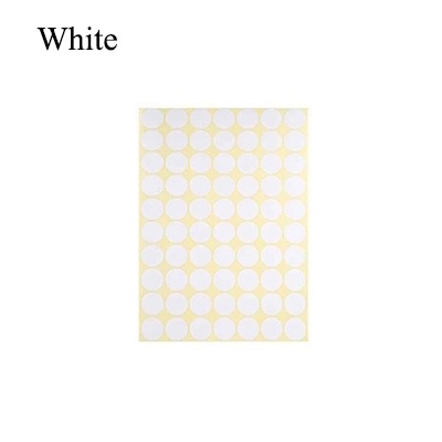70Pcs/Sheet 10 Colors Color Sticker 19mm Coded Adhesive Label Dot ...