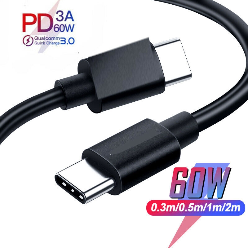 3A 60W Type-c To Type-c Fast Charge Cable,PD Fast Charging USB C Cable ...