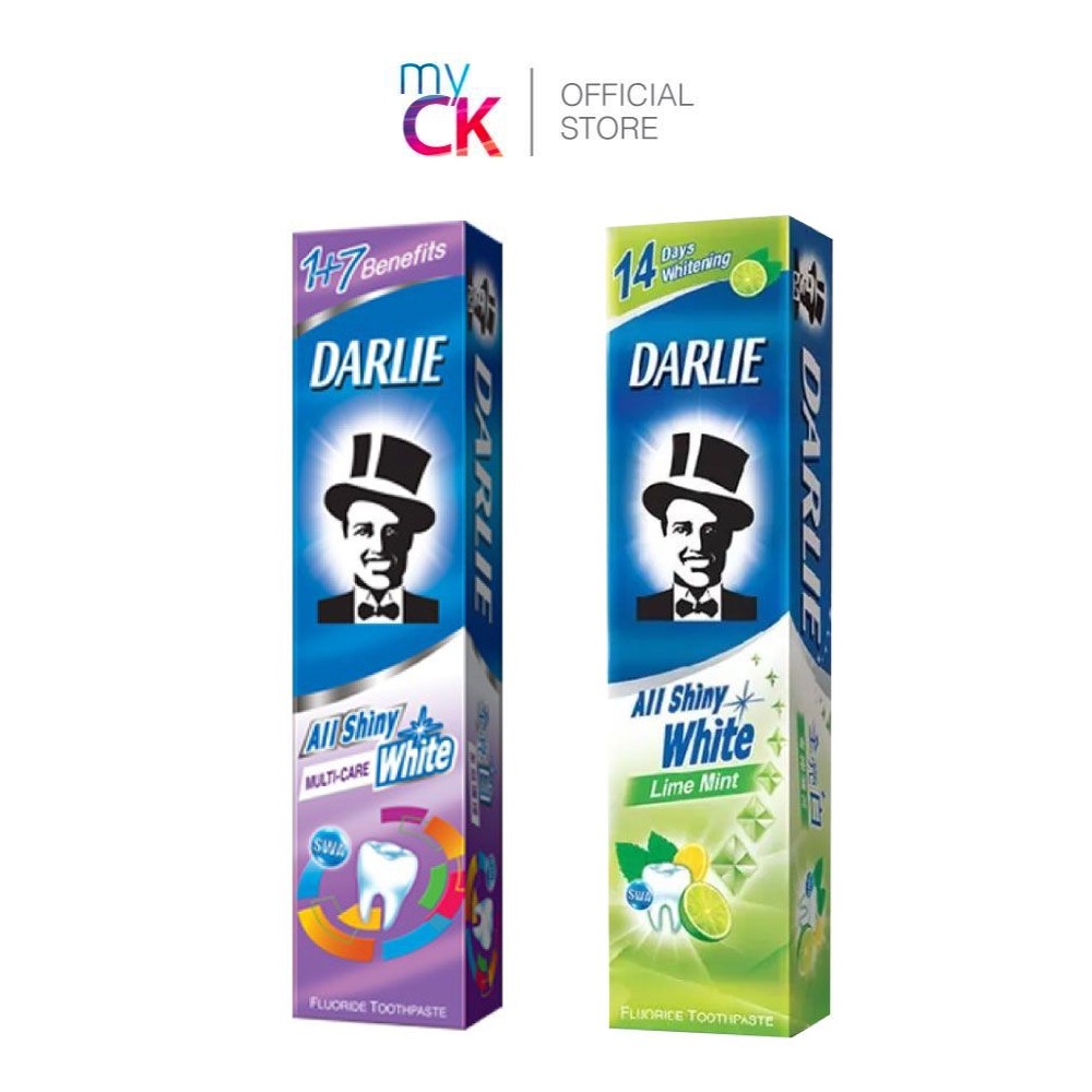 (Bundle of 3) Darlie All Shiny White Toothpaste 140g | Shopee Singapore