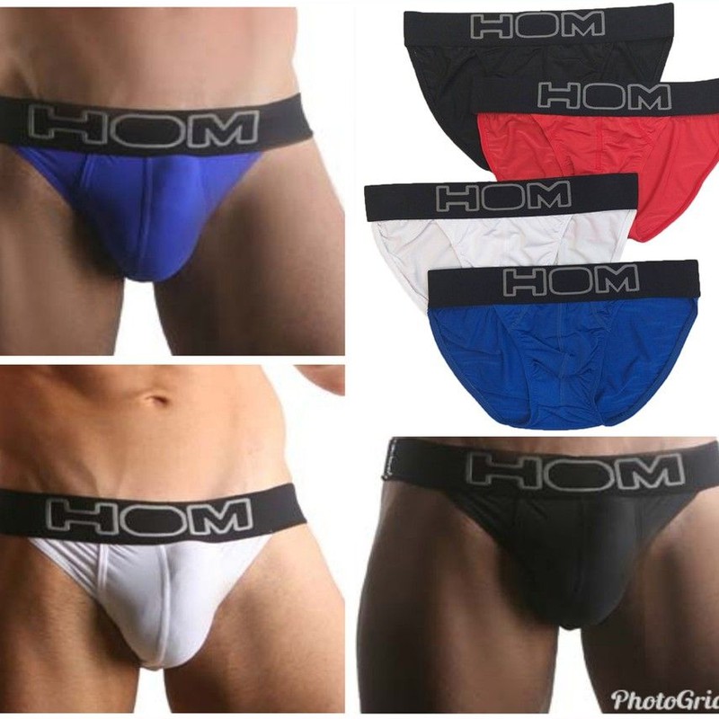 HOM Tanga Men's Underwear Suitable For Sport Wear | Shopee Singapore