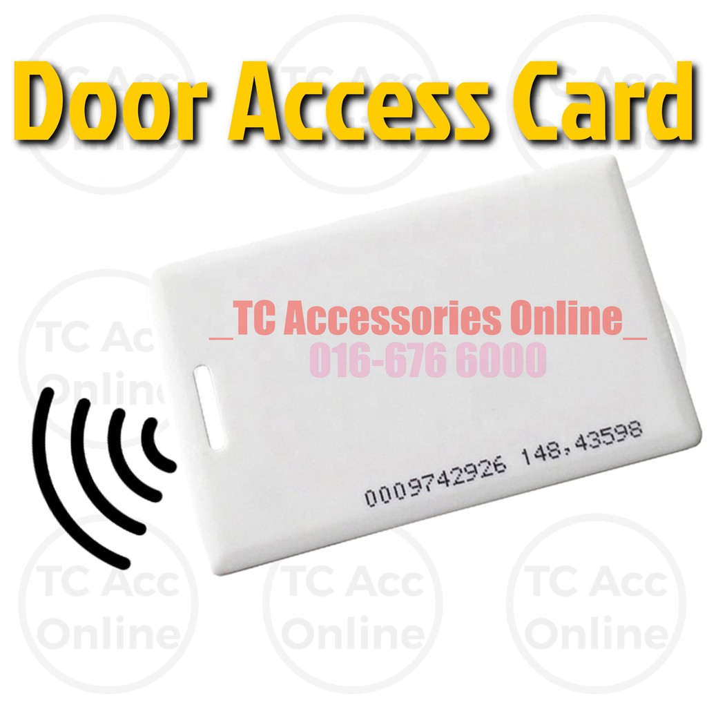 Door Access Mango Card RFID Tag ID Proximity Door Card 1 Piece | Shopee ...