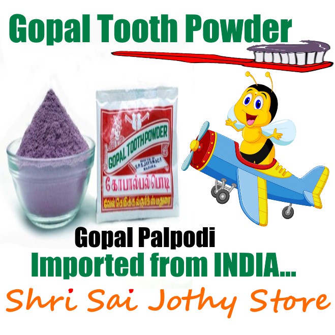 Gopal Tooth Powder or Gopal Palpodi Gobal GOBAL | Shopee Singapore