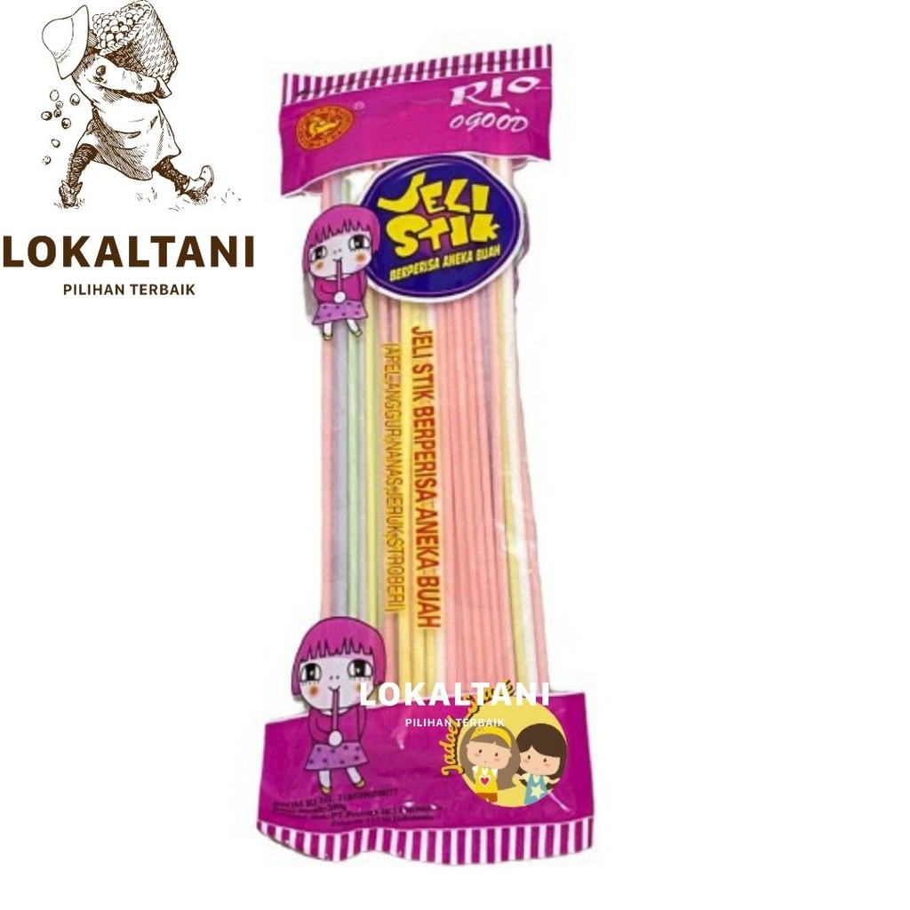 Rio Jelly Stick Candy Various Fruit Flavors / Jelly Stick Candy Jelly ...