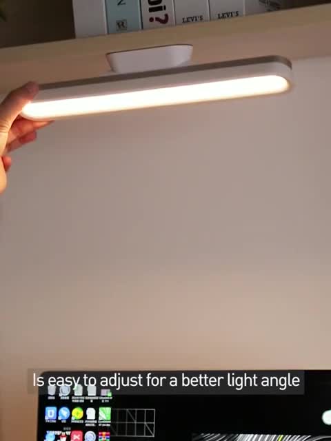 Baseus Hanging Magnetic LED Table Lamp Chargeable Stepless Dimming Desk ...