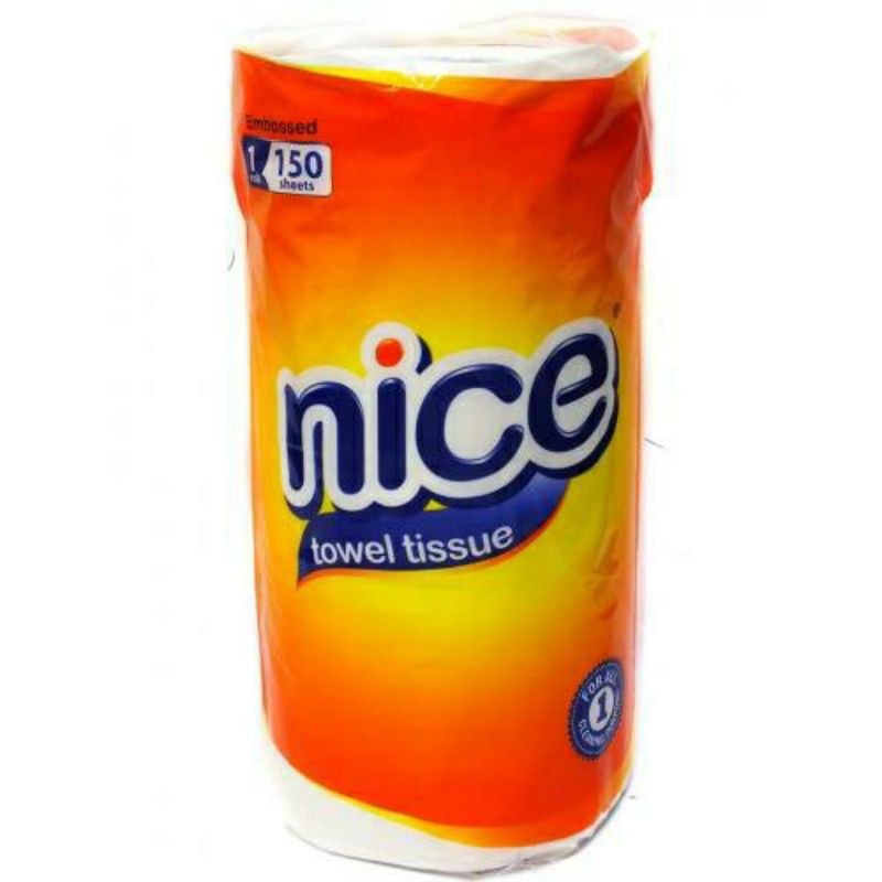 Nice Towel Emboss Tissue / Bentol2 / Kitchen Tissue / Oil Tissue 1 Ply ...