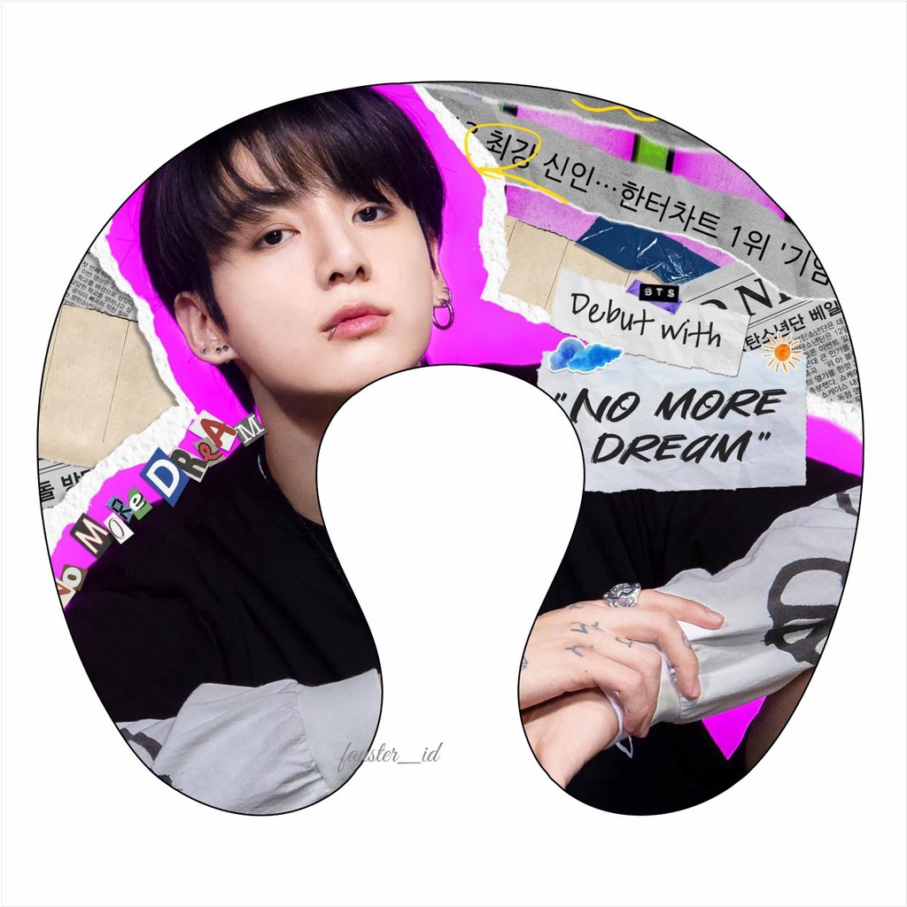 BTS Neck Pillow | Shopee Singapore