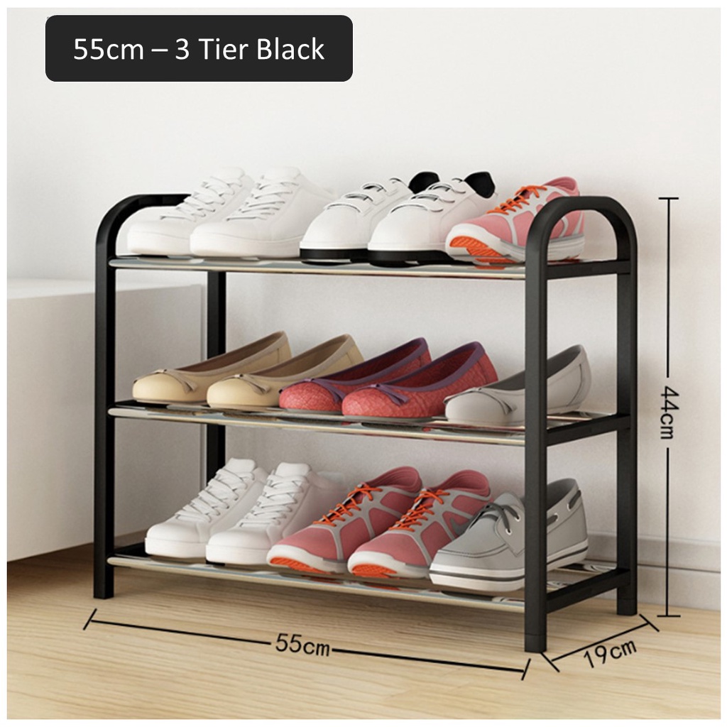 Simple Minimalist Shoe Rack 3/4/5 Tiers | Shopee Singapore