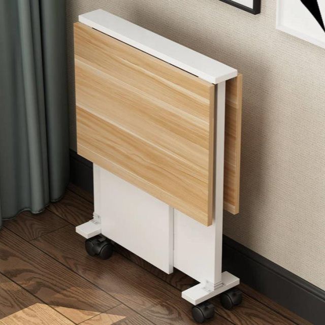 Foldable Dining Table Combination Household Movable Small Flat Simple ...