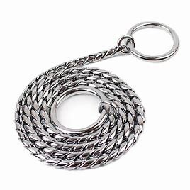 Snake Chain Chrome Plated for Dogs | Shopee Singapore