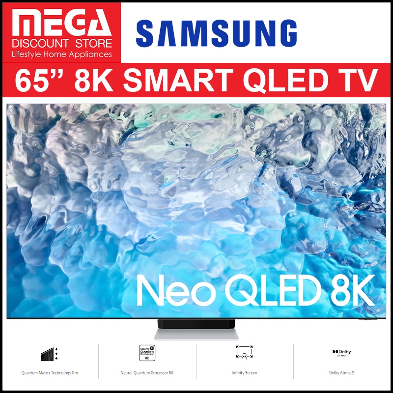 SAMSUNG QA65QN900BKXXS 65" NEO QLED 8K SMART TV QN900B | Shopee Singapore