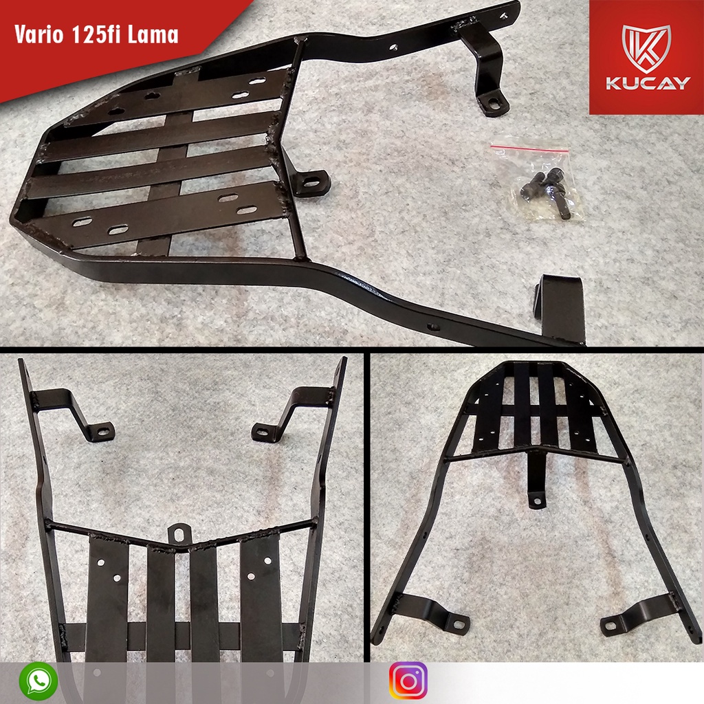 Kucay Static Motorcycle Top Box Brackets For Honda Vario 125 FI Old ...