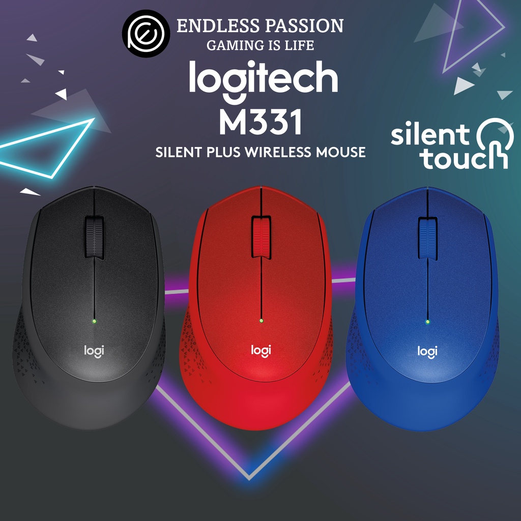 Logitech M331 Silent Plus Wireless Mouse | Shopee Singapore