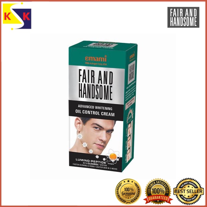 Emami Fair And Handsome Advance Whitening Oil Control Cream (25g / 50g) | Shopee Singapore