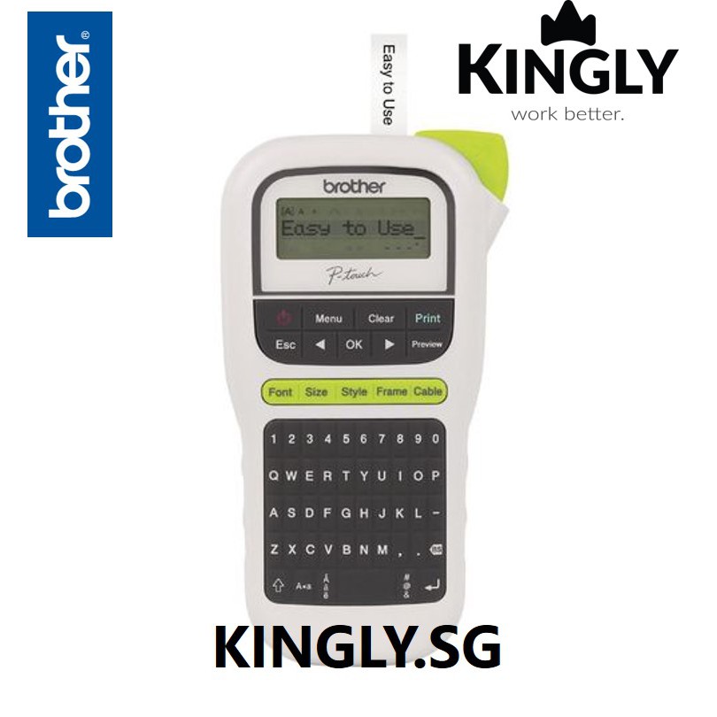 Brother P-Touch PT-H110 Handheld Label Maker Label Printer up to 12MM ...
