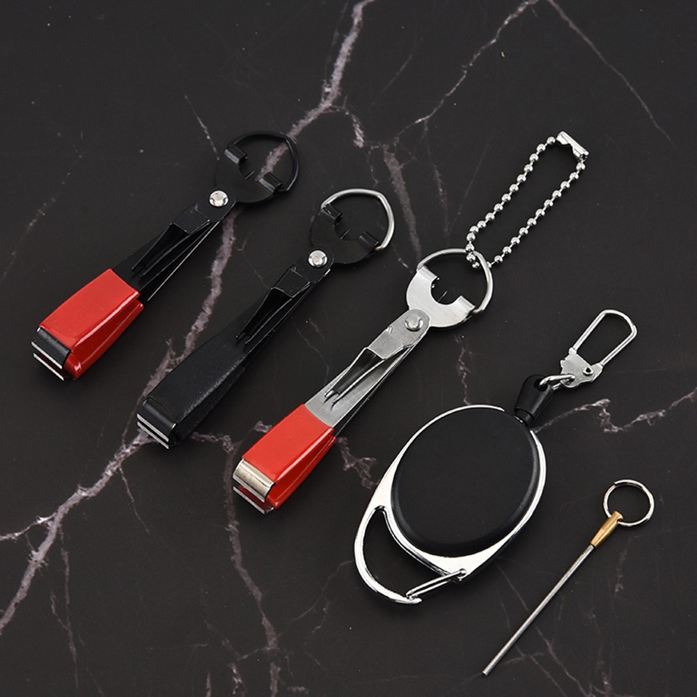 【only】Fishing Quick Knot Tying Tool Fly Line Clippers with Bait Aid ...