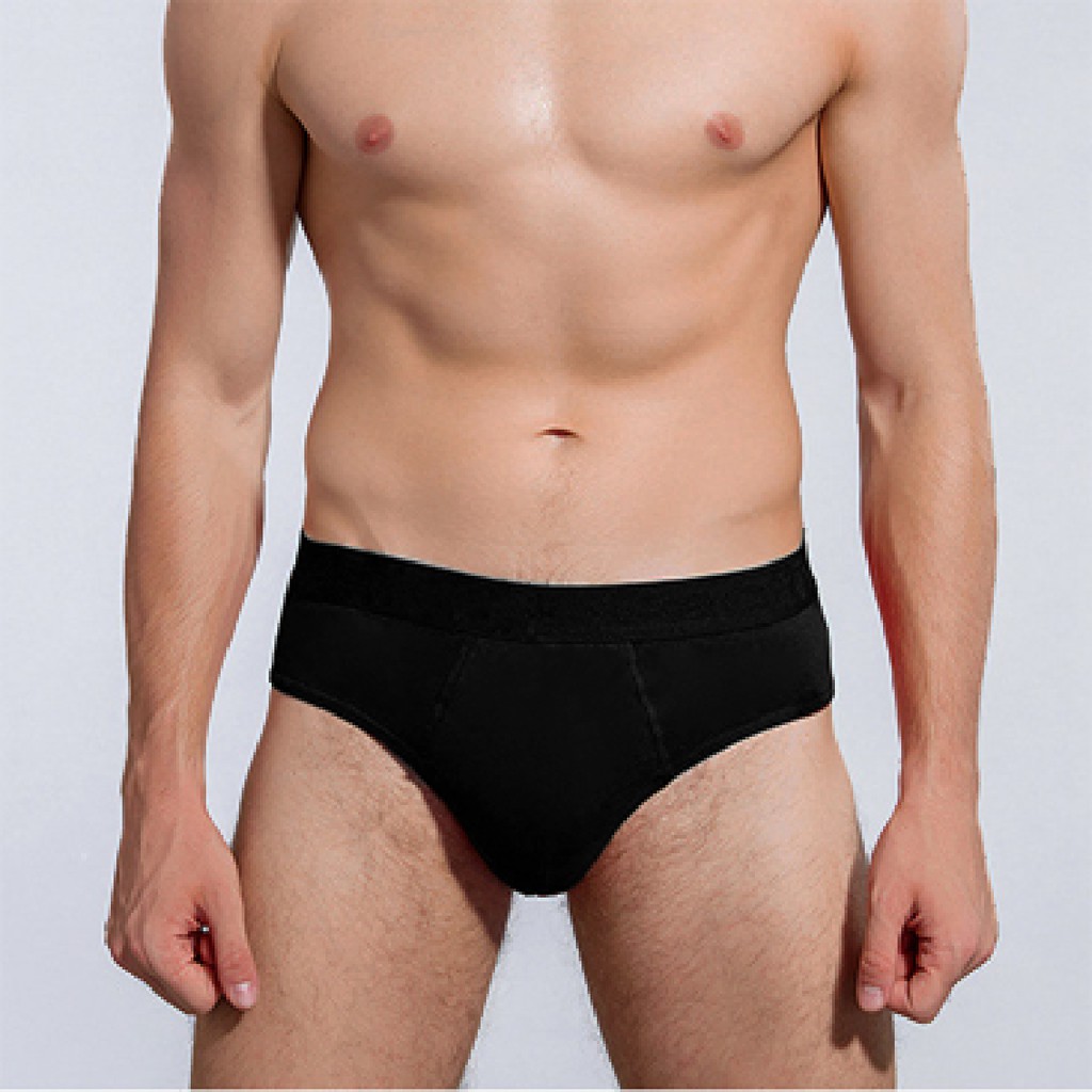 【3pcs/LOT】 Men's Solid Color Underwear // Soft Cotton Breathable ... 【3pcs/LOT】 Men's Solid Color Underwear // Soft Cotton Breathable ...