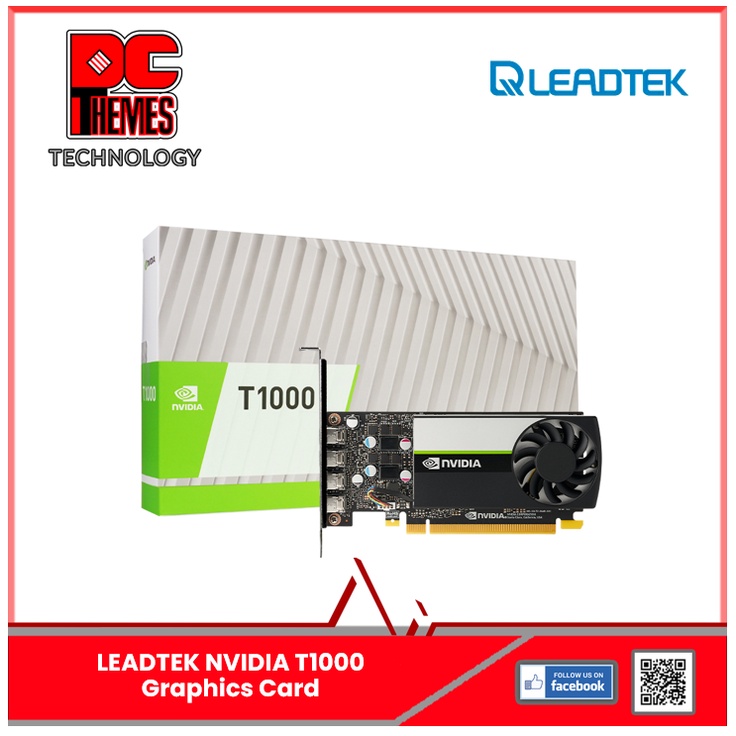 LEADTEK NVIDIA T1000 Quadro Graphics Card | Shopee Singapore