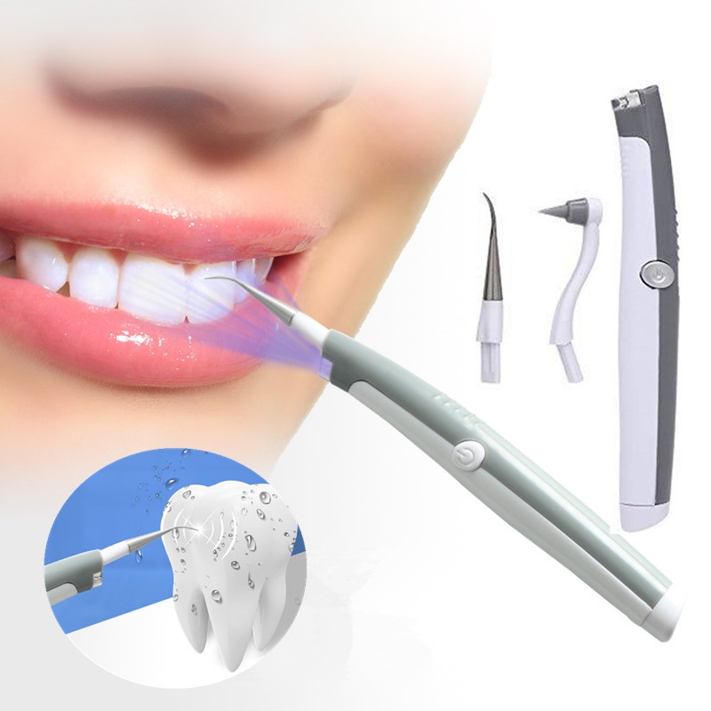 Portable Tooth Cleaner Electric Sonic Scaler Remove Dental Stains ...