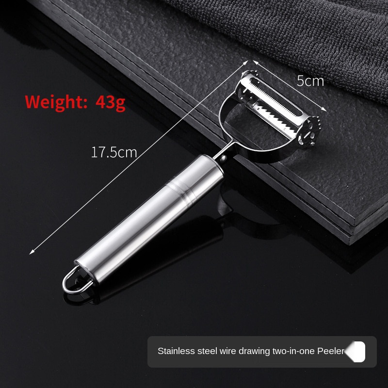 Stainless Steel Multi-function Vegetable Peeler Cutter Peeler Potato Carrot Grater Fruit ...