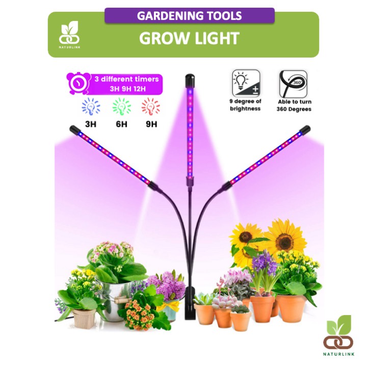 Grow Light for Plants | Indoor Gardening 360 Degree Hydroponic ...