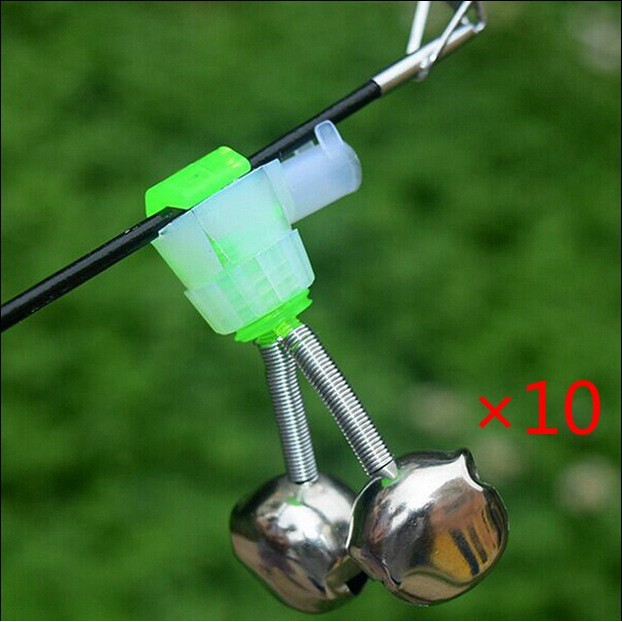 10pcs/set Fishing Bite Alarm Bells For Sea Fishing | Shopee Singapore