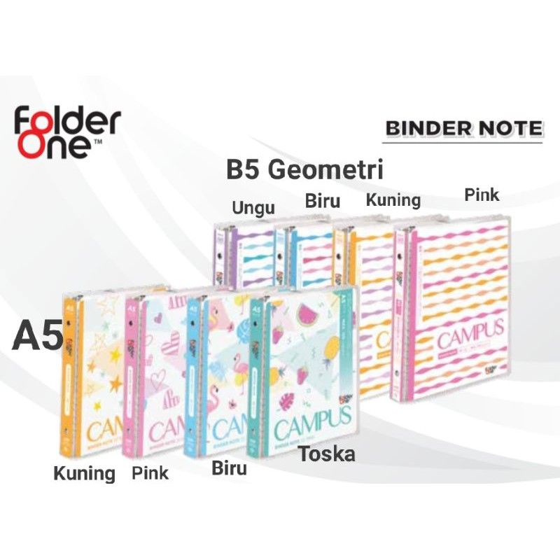 Binder Note B5 Folder One/Note Book (Ring Loose Leaf) | Shopee Singapore